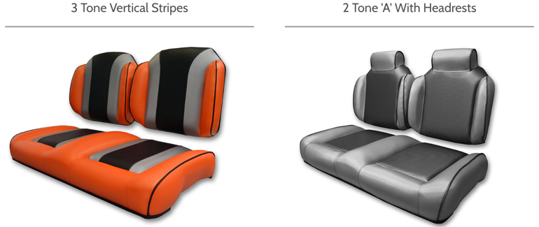 Lazy Life Seats + Covers Review: Custom Seat Designs for your Golf Cart ...