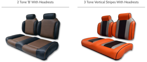 Lazy Life Seats + Covers Review: Custom Seat Designs for your Golf Cart ...