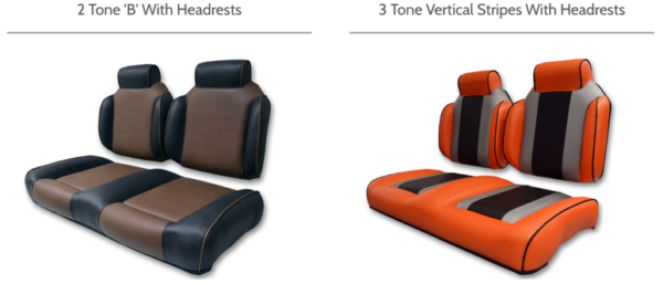 Lazy Life Seats + Covers Review: Custom Seat Designs for your Golf Cart ...