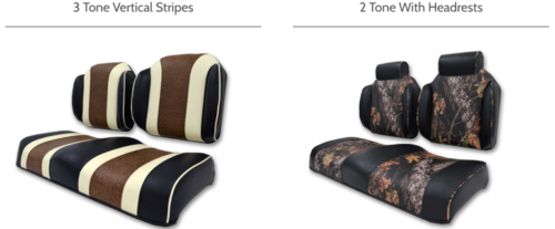 Lazy Life Seats + Covers Review: Custom Seat Designs for your Golf Cart ...