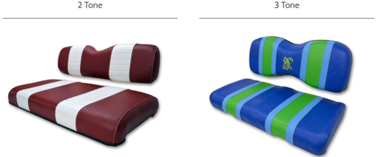 Lazy Life Seats + Covers Review: Custom Seat Designs for your Golf Cart ...