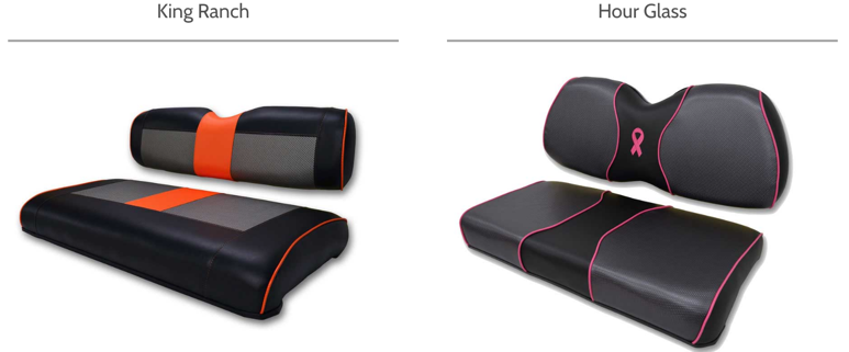 Lazy Life Seats + Covers Review: Custom Seat Designs for your Golf Cart ...